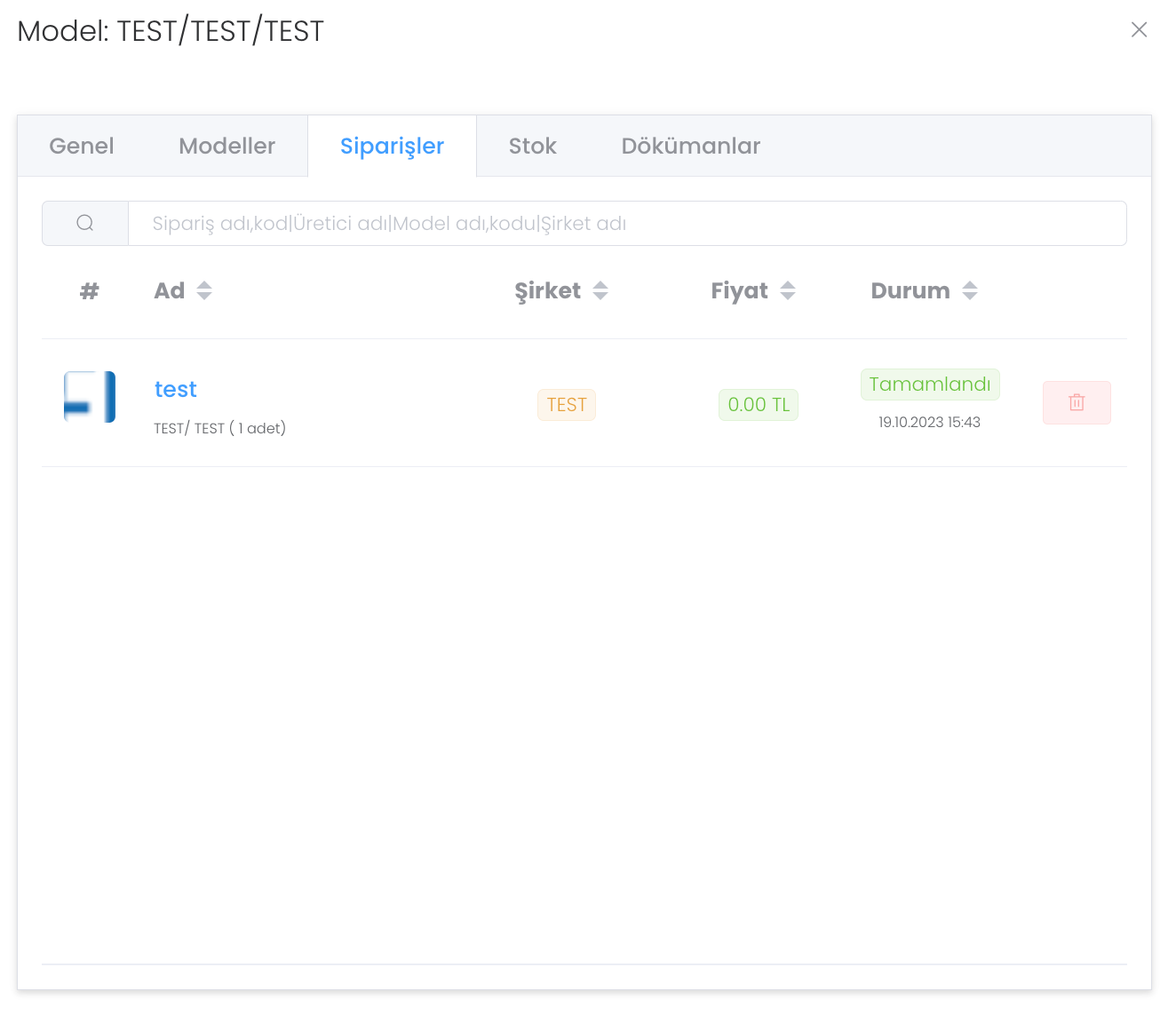 Spare Parts | BLUEOPERATION DOCUMENTATION